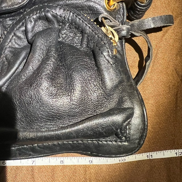 Botkier | Bags | Botkier Leather Shoulder Bag With Gold Accents | Poshmark